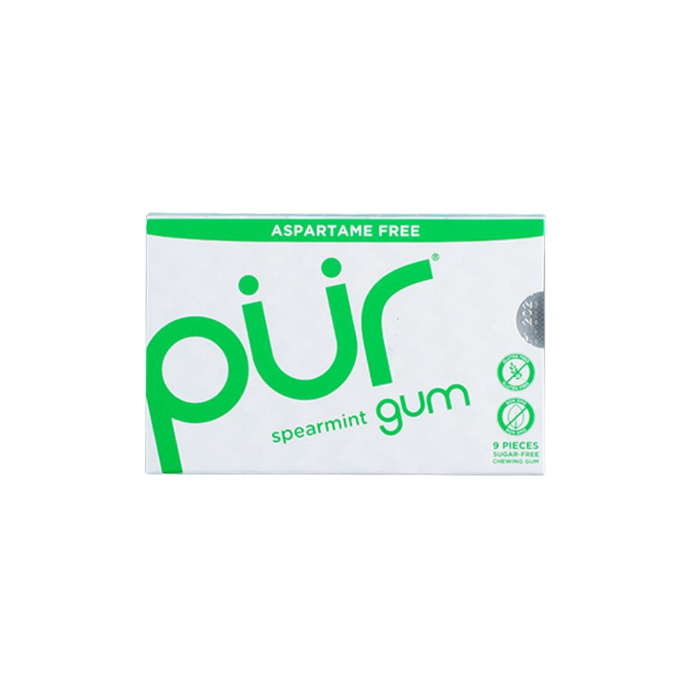 PUR Spearmint Gum Blister Pack 9pc (12ct) – RTZN Brand Strategy